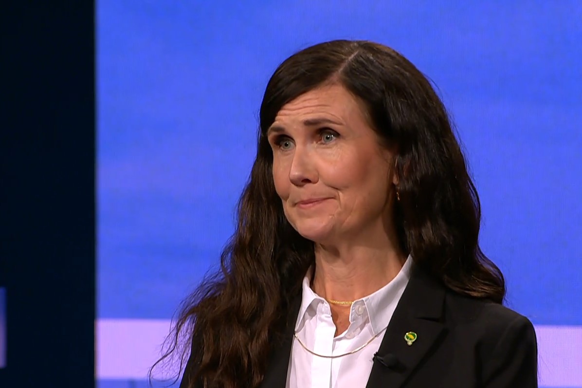 Märta Stenevi gillade inte valet av andra språkröret